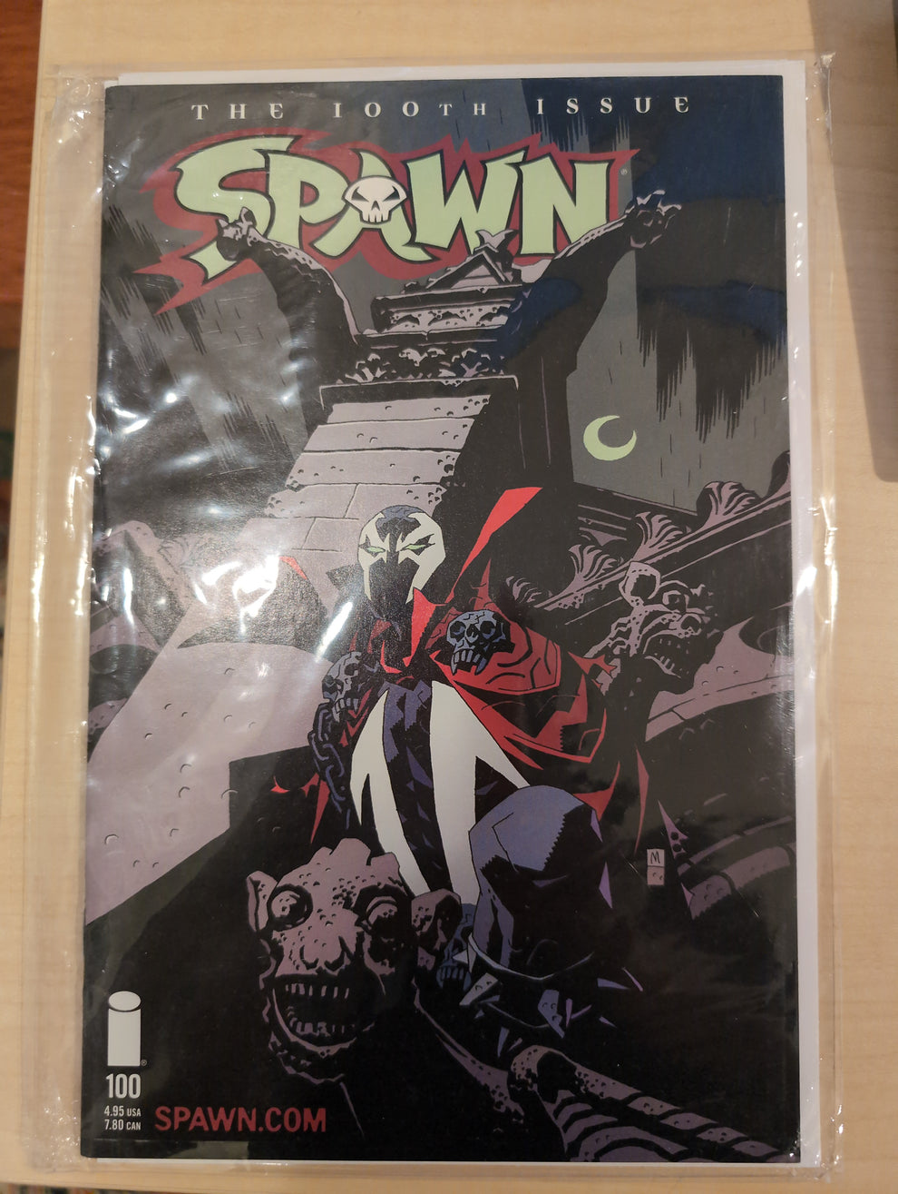 Spawn #100 - Milestone Issue Mike Mignola Variant – pretheory